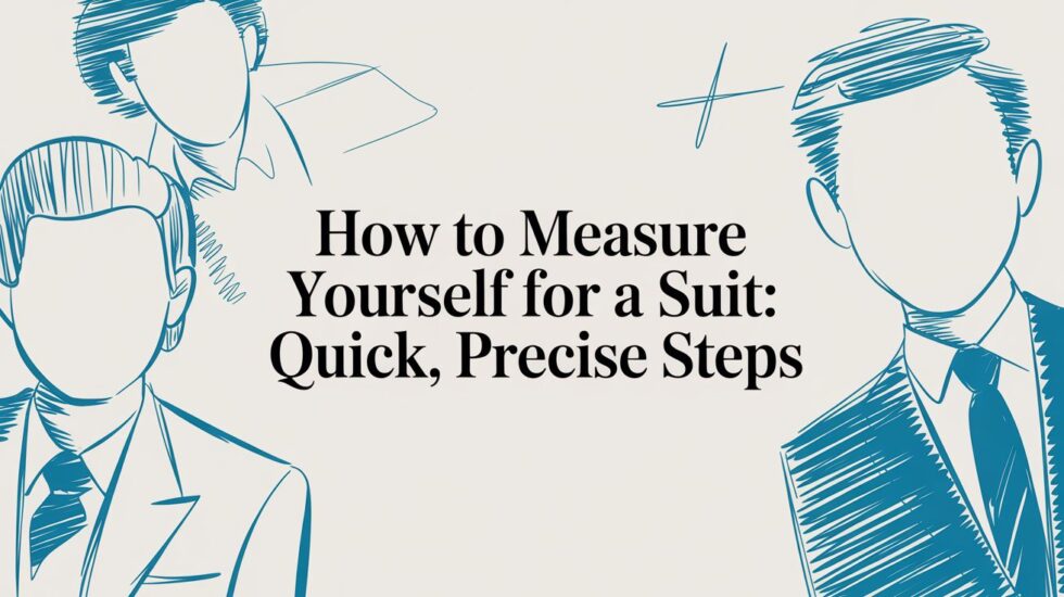 how to measure yourself for a suit: quick, precise steps