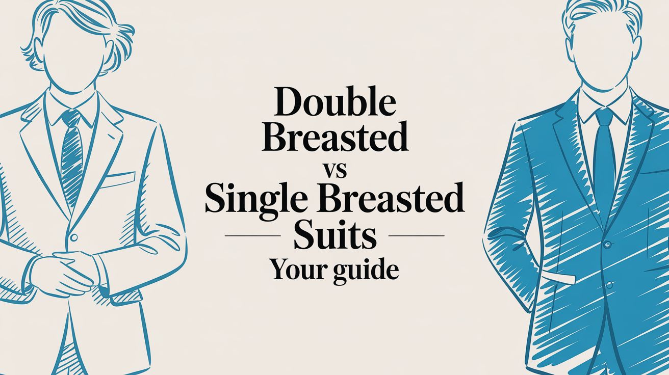 Double Breasted vs Single Breasted Suits Your Guide