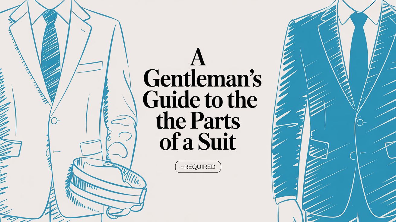 A Gentleman's Guide to the Parts of a Suit