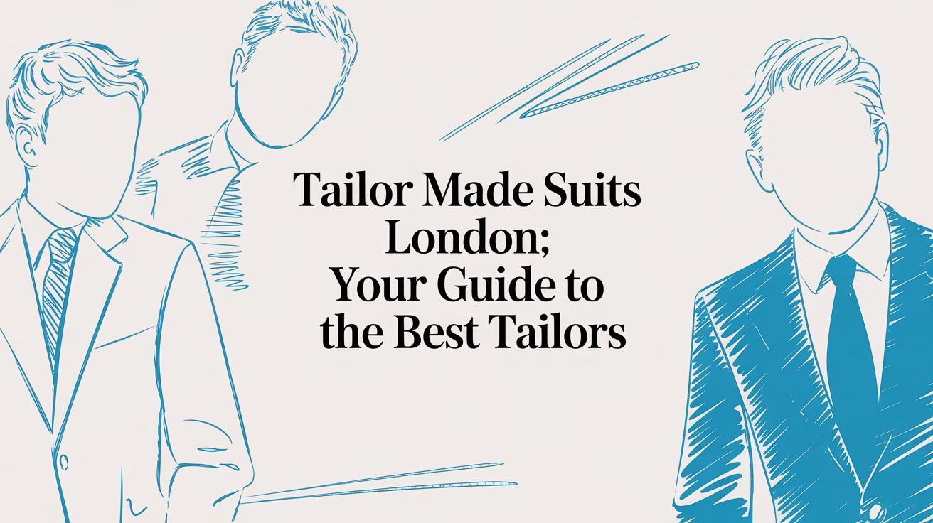 tailor made suits london: Your Guide to the Best Tailors