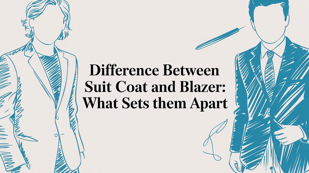 Difference between suit coat and blazer: What Sets Them Apart