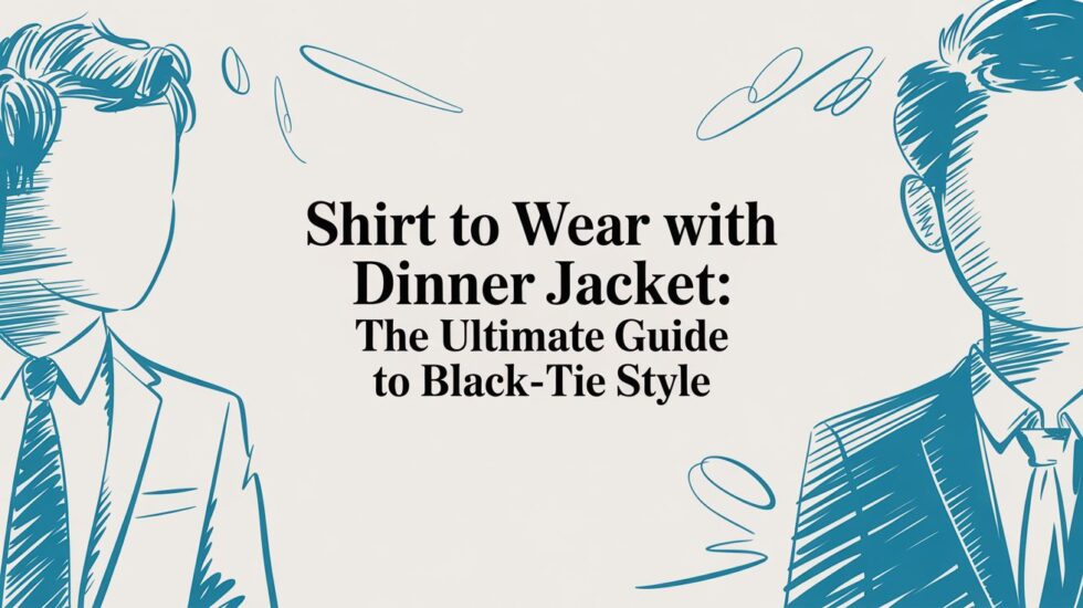 Shirt to Wear With Dinner Jacket: The Ultimate Guide to Black-Tie Style