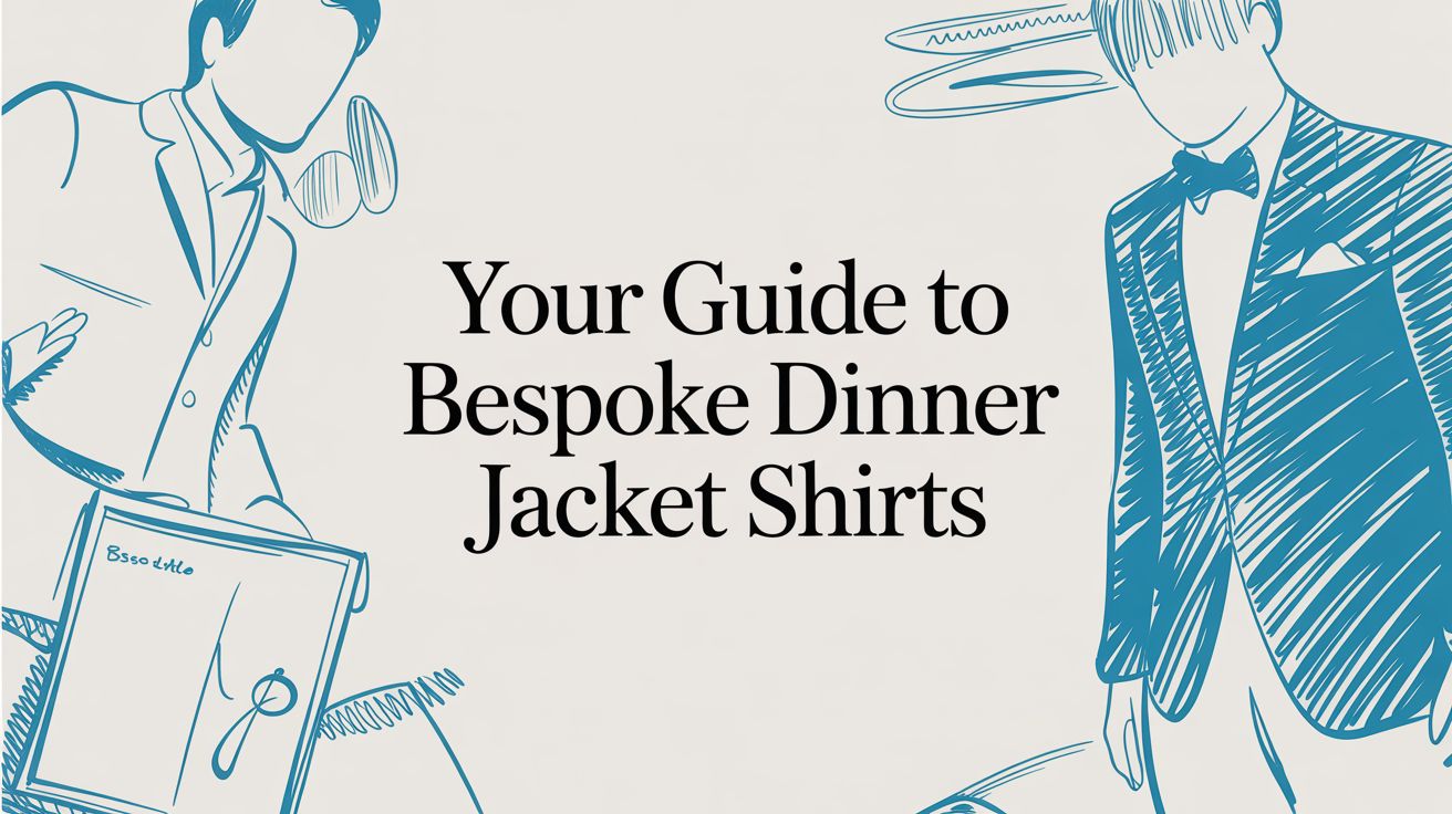 Your Guide to Bespoke Dinner Jacket Shirts in 2026