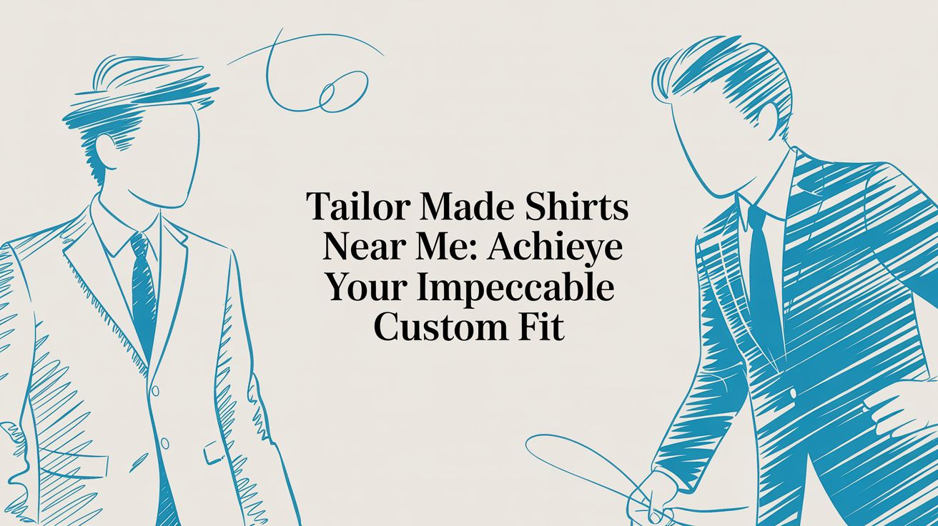 Tailor Made Shirts Near Me: Your 2026 Guide to a Perfect Custom Fit