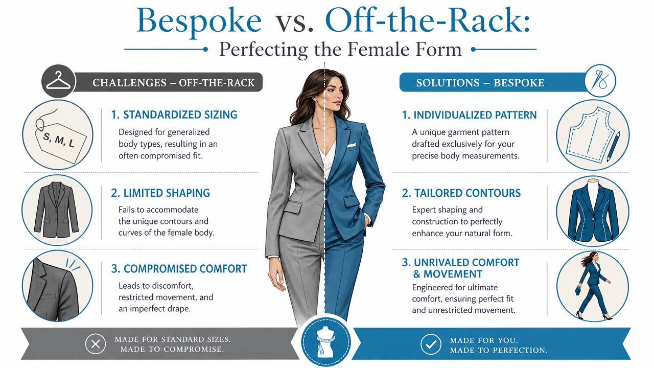 Women's Bespoke Suits London: Master Tailoring by Dandylion
