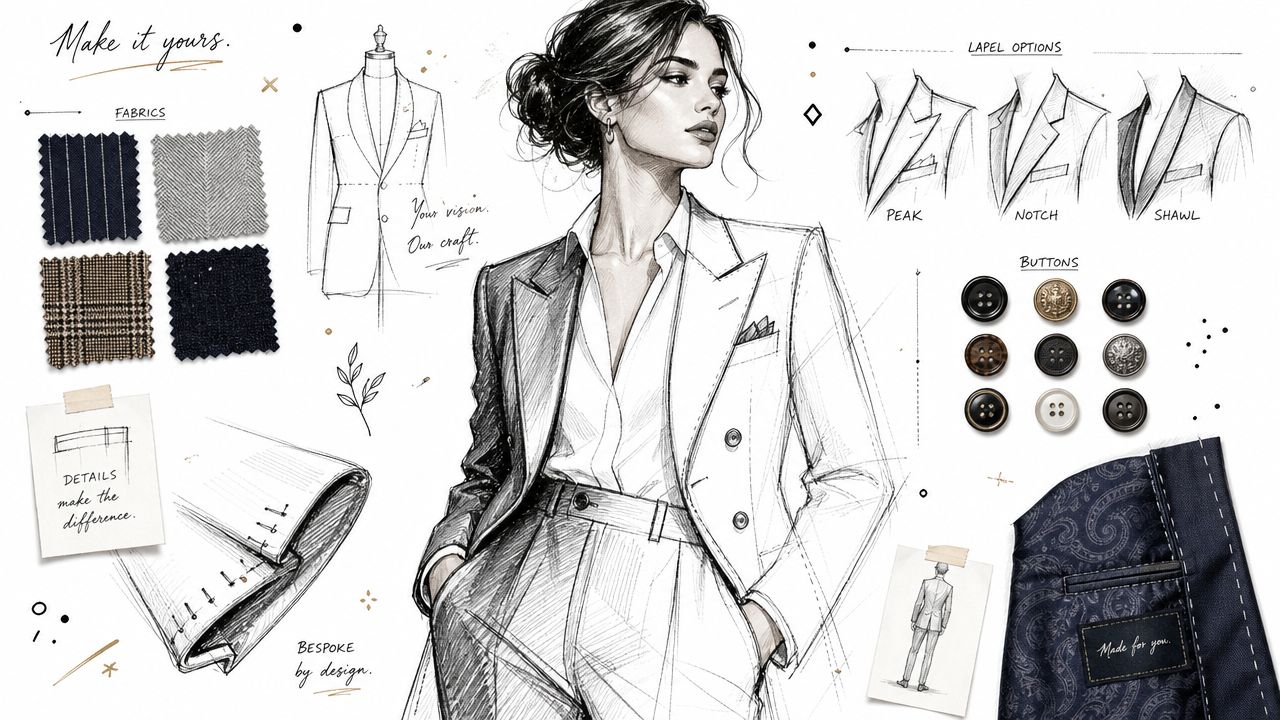 Women's Bespoke Suits London: Master Tailoring by Dandylion