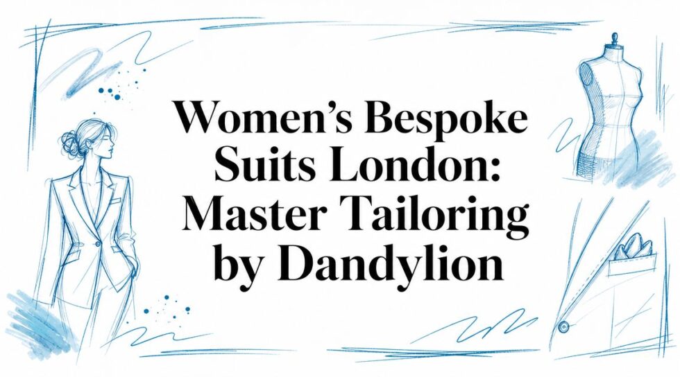 Women's Bespoke Suits London: Master Tailoring by Dandylion